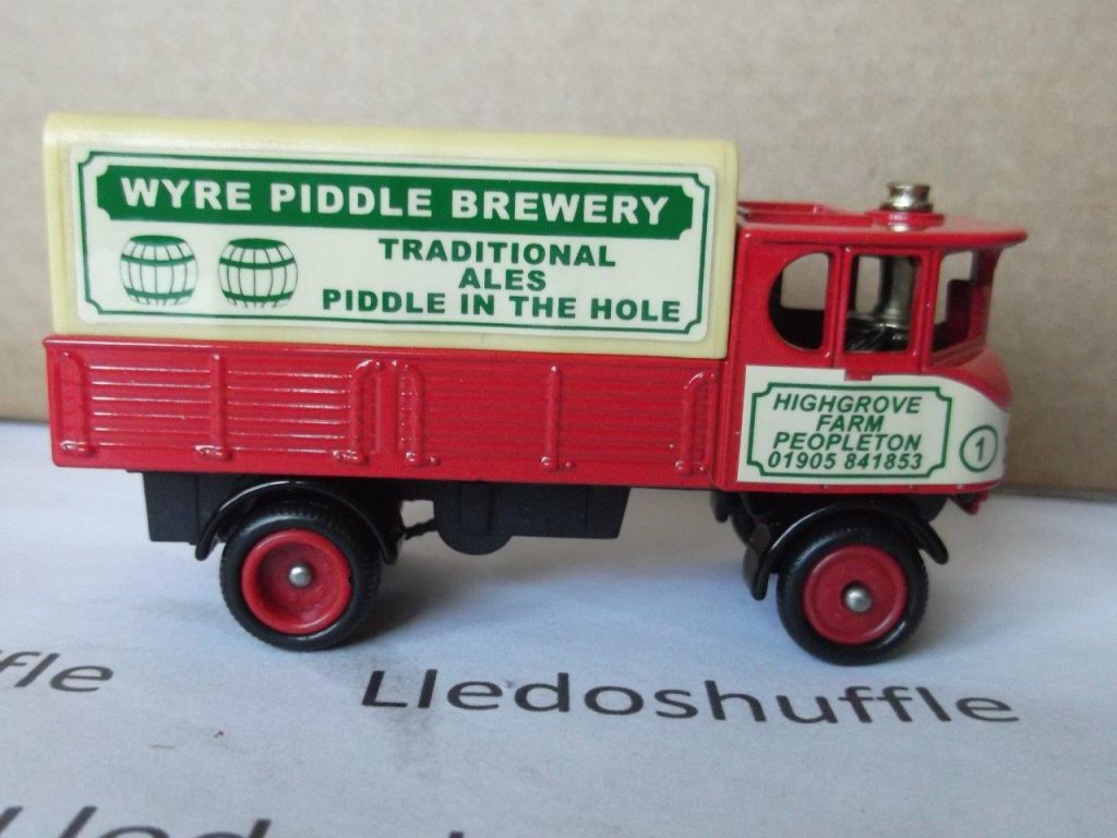 PV088, Code 3, Sentinel 4w Dropside Steam Wagon, Wyre Piddle Brewery ...