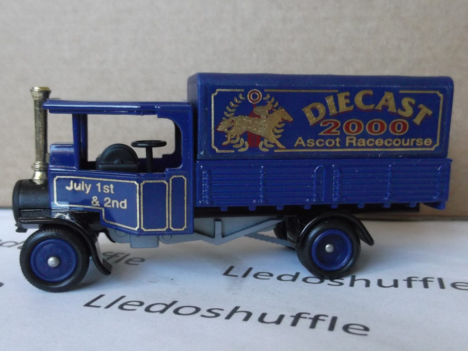PV091, Code 3, Foden Steam Wagon, Diecast 2000, Ascot Racecourse ...