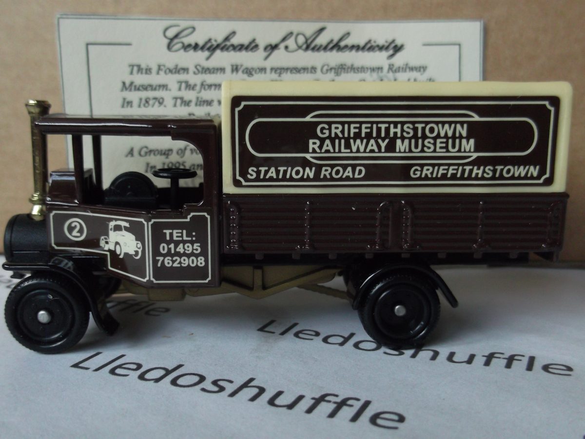 PV091, Code 3, Foden Steam Wagon, Griffithstown Railway Museum, No. 2 ...