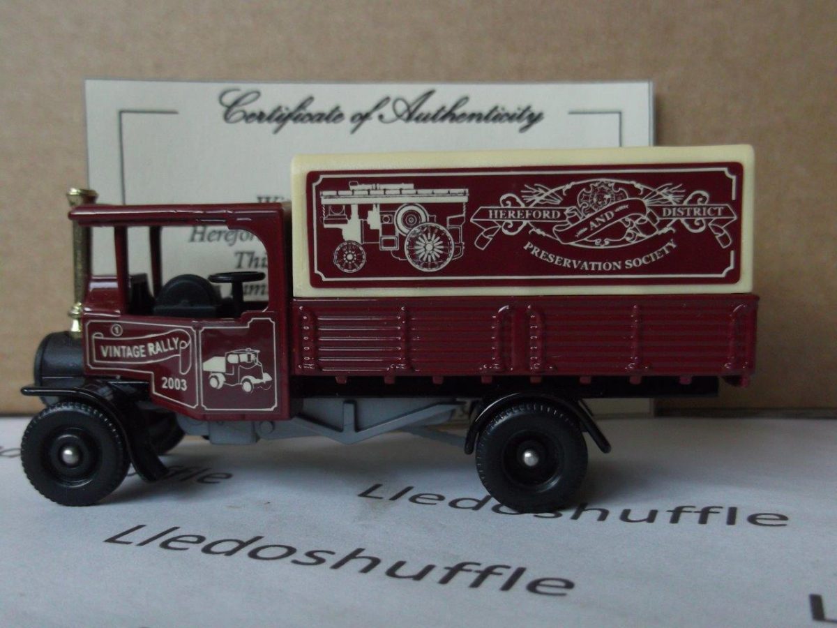 PV091, Code 3, Foden Steam Wagon, Hereford & District Preservation ...