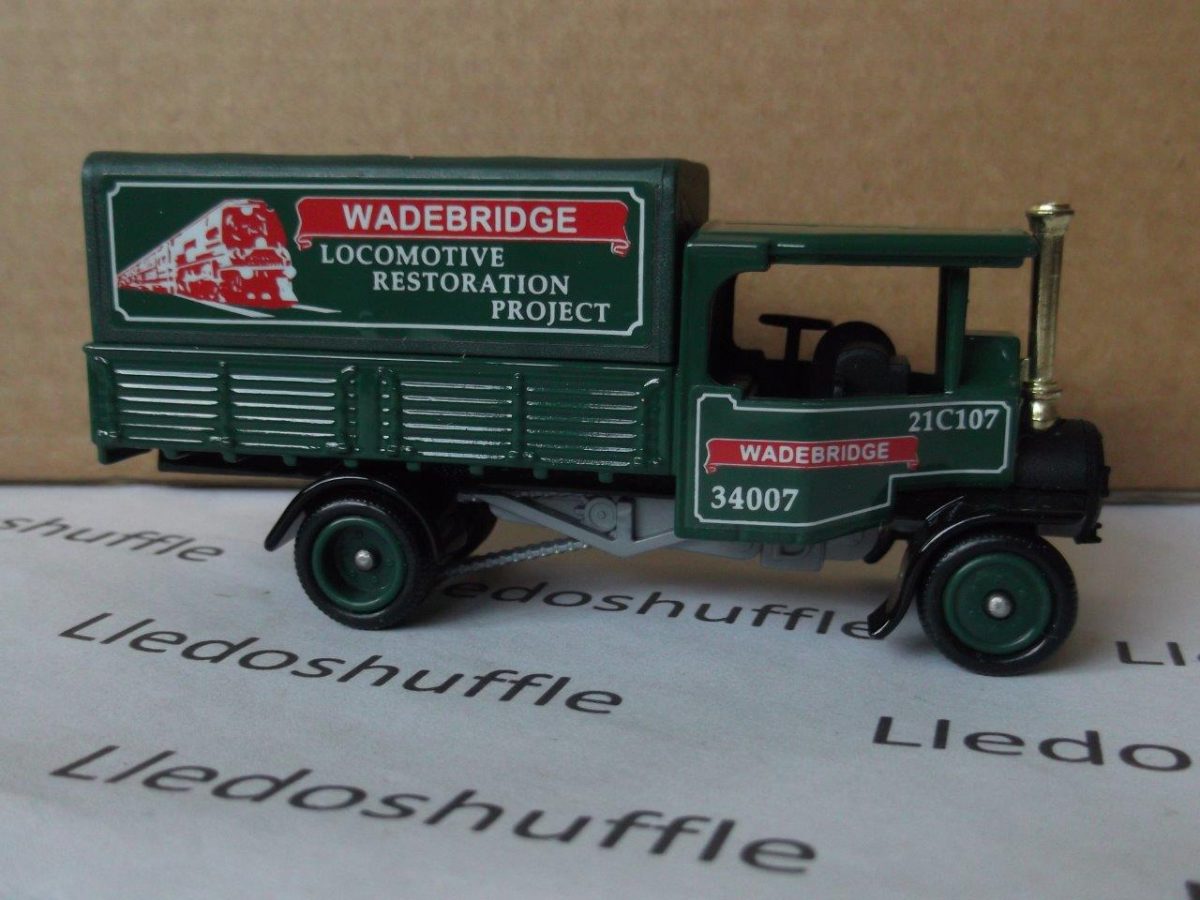 PV091, Code 3, Foden Steam Wagon, Wadebridge (34007) Locomotive ...