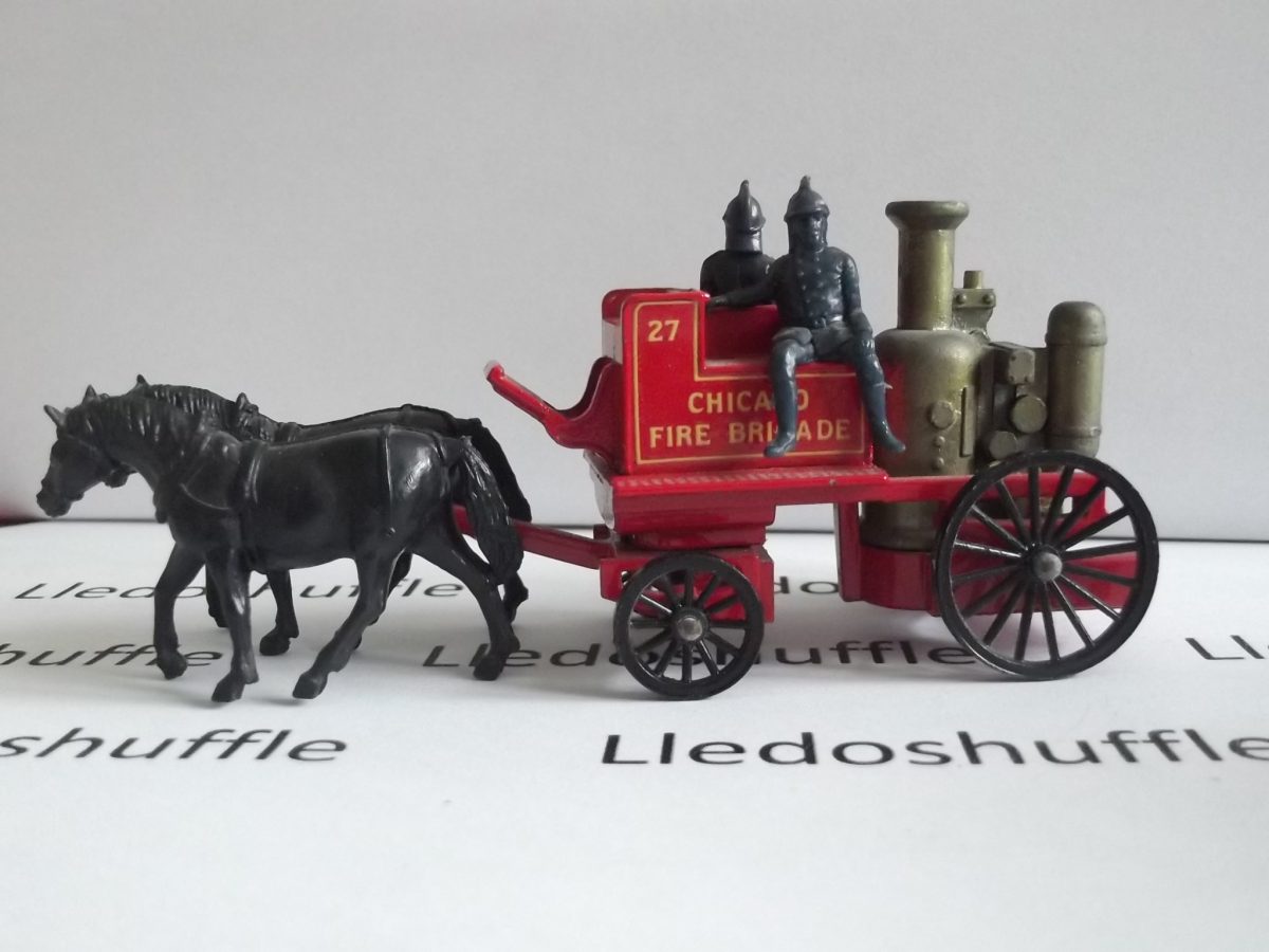 DG05001a, Shand Mason Horse Drawn Fire Engine, Chicago Fire Brigade, No ...