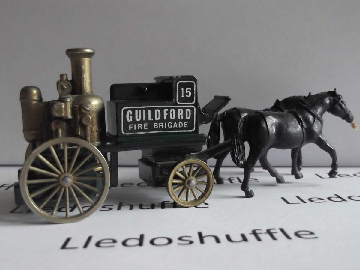 DG05002v, Shand Mason Horse Drawn Fire Engine, Guildford Fire Brigade ...