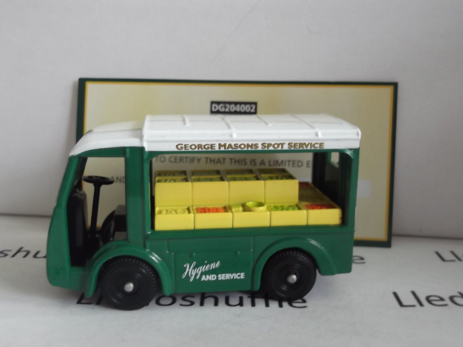 DG204002, Electric Milk Float, George Masons Spot Service – Lledo Models
