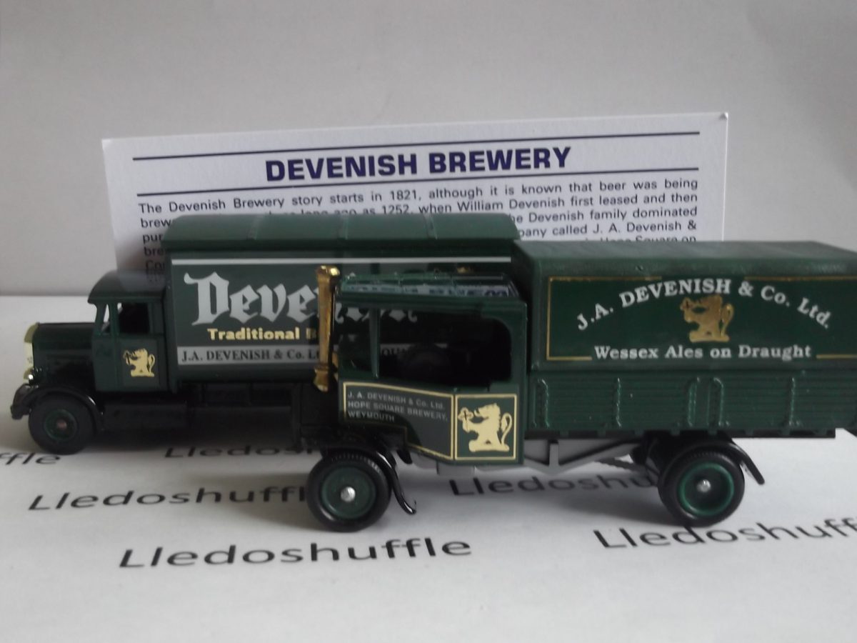 Devenish Brewery, Weymouth, 2 piece set, DEV1002, Foden Steam Wagon ...