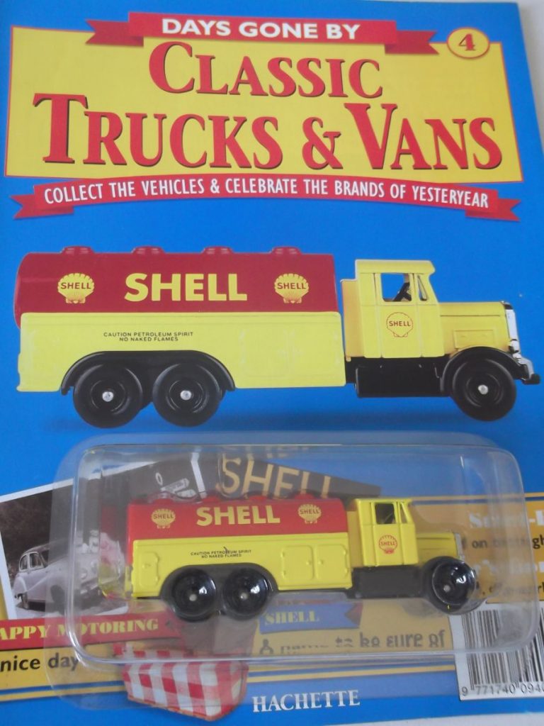 Issue 04 Shell Dg77003 Scammell Tanker Lledo Models