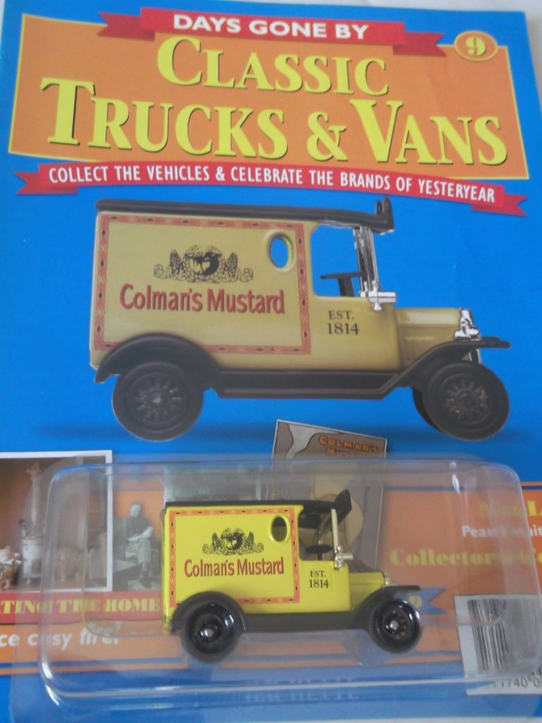 Issue 09 Colman S Mustard Dg06188 Model T Ford Van Lledo Models