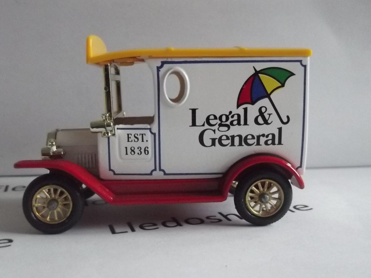 LP06016, Model T Ford Van, Legal & General Insurance – Lledo Models