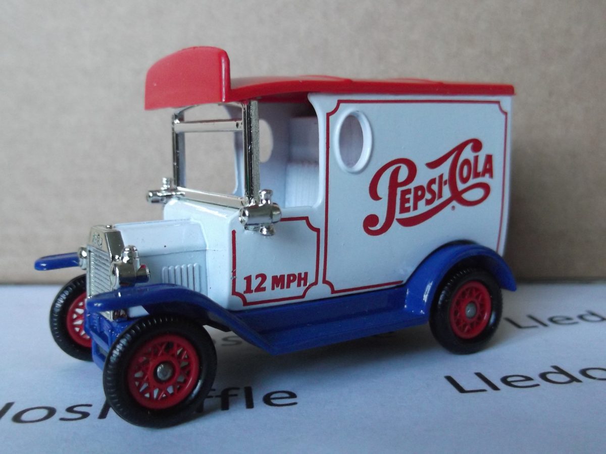 LP06242, Model T Ford Van, Pepsi Cola, USA Release – Lledo Models