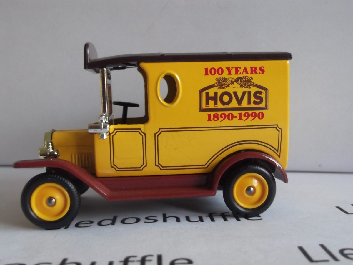 LP06288, Model T Ford Van, Hovis Bread, 100 years 1890-1990 – Lledo Models