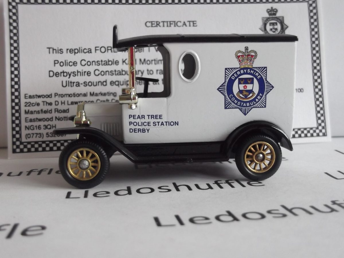 LP06462, Model T Ford Van, Derbyshire Constabulary, Pear Tree Police ...