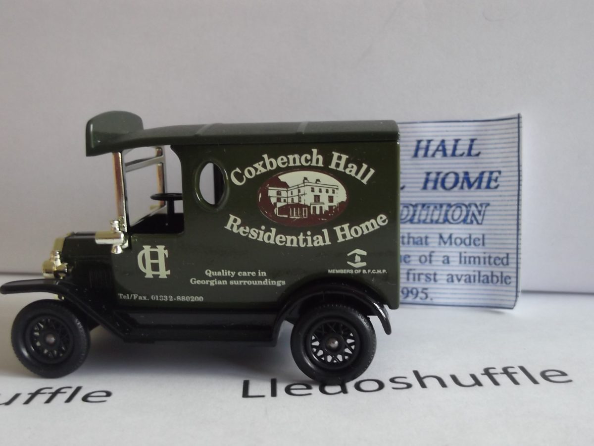 LP06683, Model T Ford Van, Coxbench Hall Residential Home, Coxbench ...