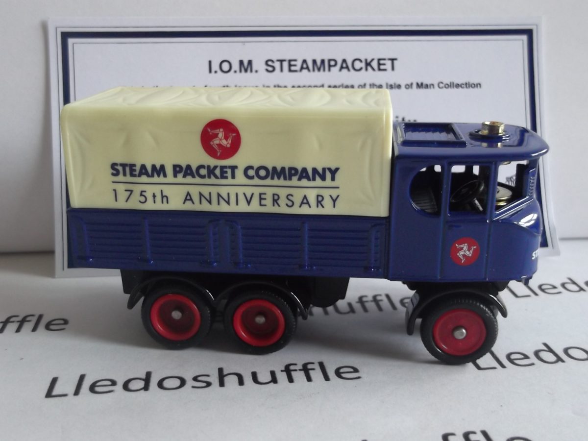 LP101-1001, Sentinel 6w Dropside Steam Wagon, Isle of Man Steam Packet ...