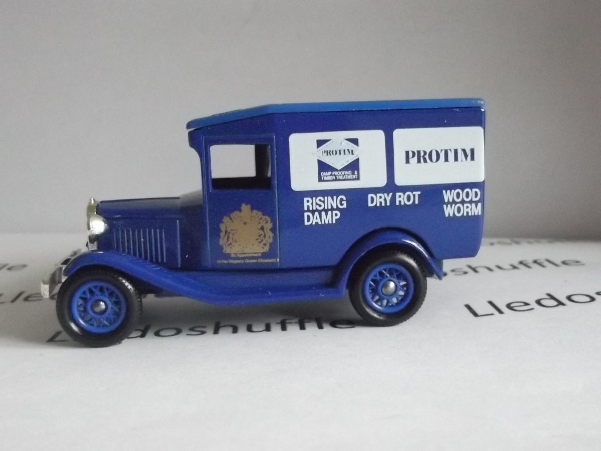 LP13137, Model A Ford Van, Protim, Damp Proofing & Timber Treatment ...