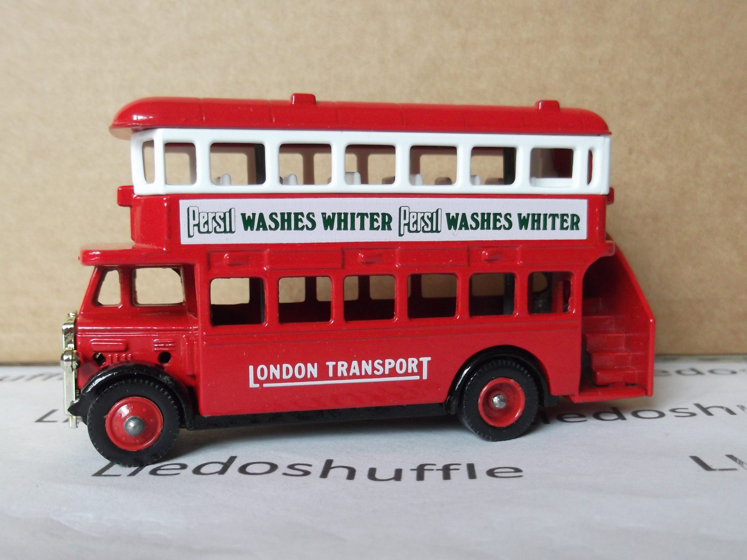LP15061, AEC Regent Double Deck Bus, London Transport, Persil Soap ...