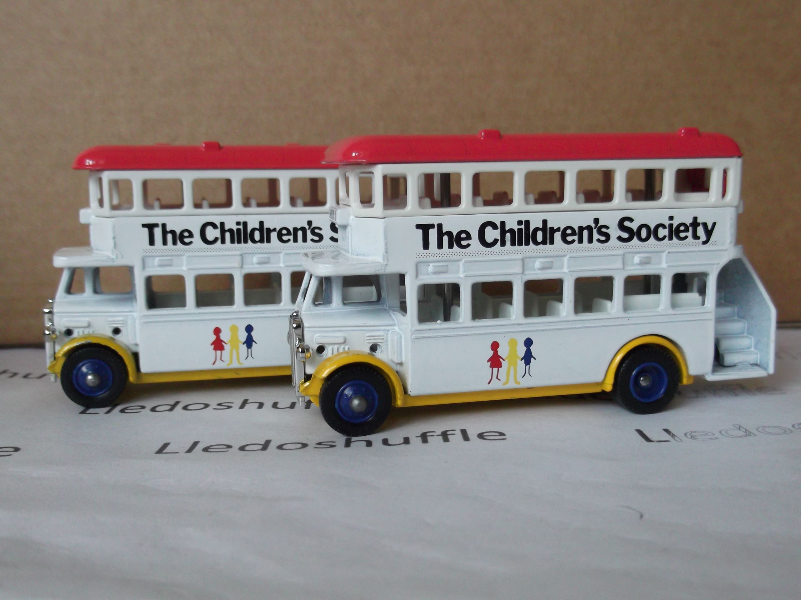 LP15137, AEC Regent Double Deck Bus, The Children’s Society – Lledo Models