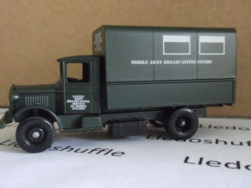 LP28034, Mack Canvas Back Truck, Mobile Army Broadcasting Studio ...