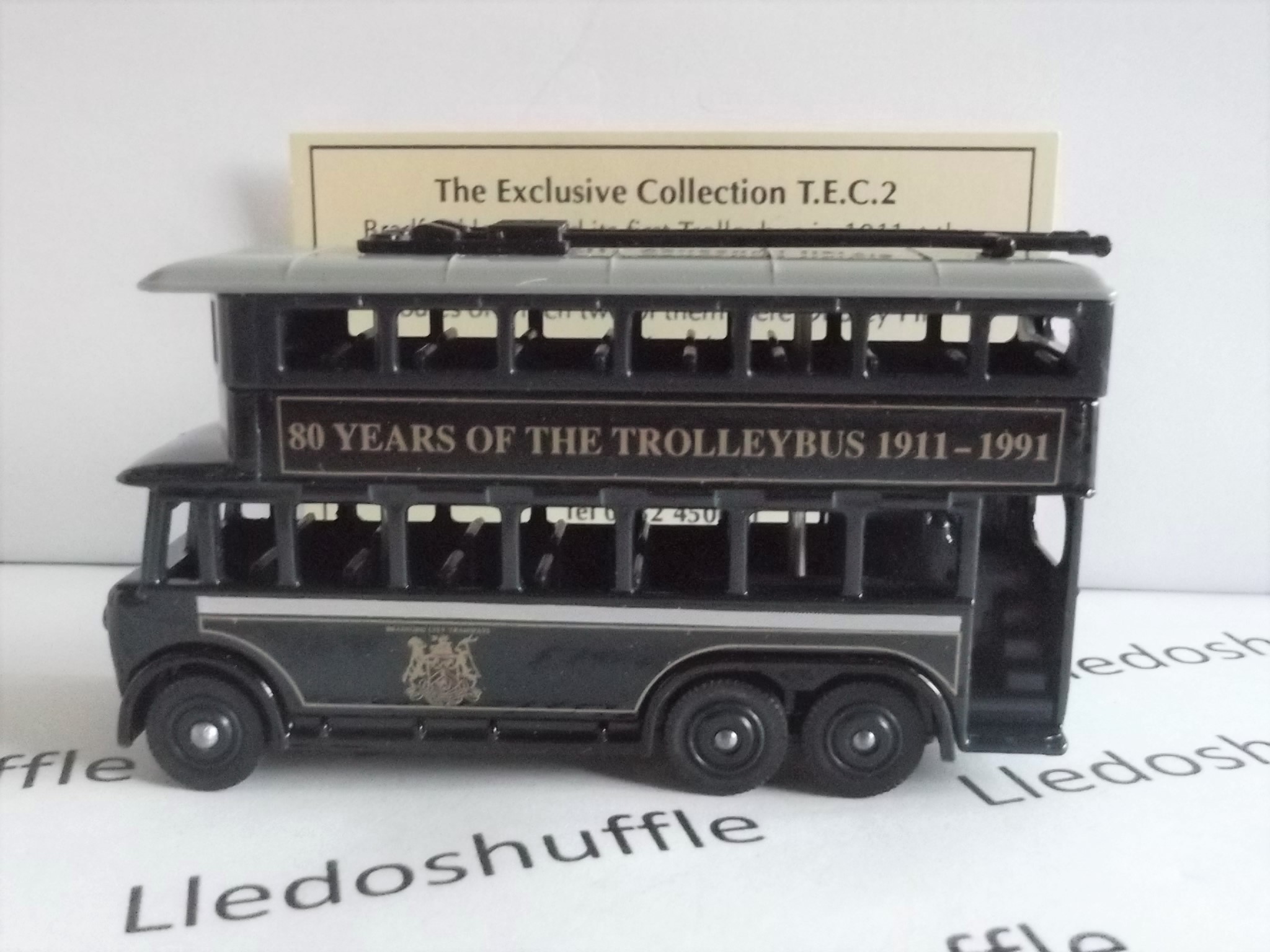 LP41041, Karrier E6 Trolley Bus, Bradford City Tramways, 80 years of the Trolleybus 1911-1991 ...