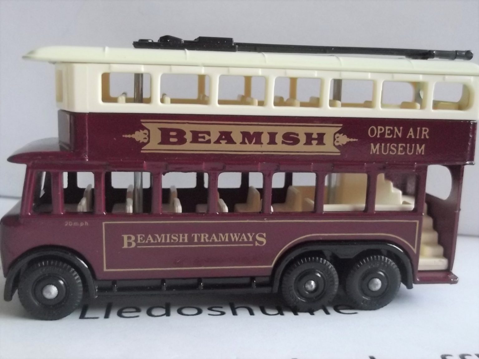 LP41054, Karrier E6 Trolley Bus, Beamish Tramways, Beamish Museum ...