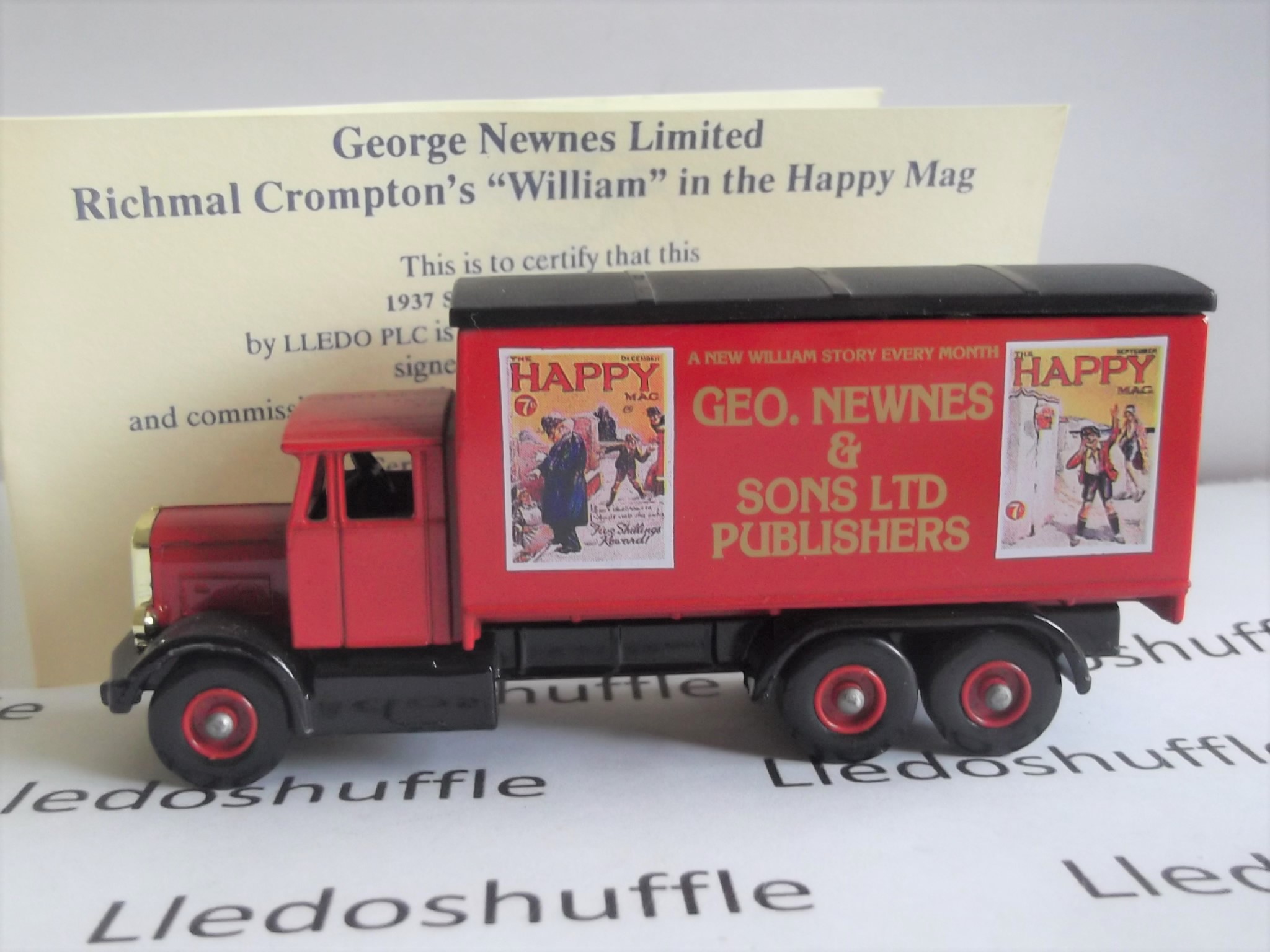 LP44029, Scammell 6w Truck, Newnes & Sons Ltd. Publishers of ‘William ...