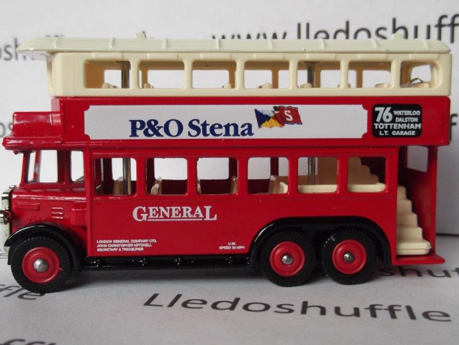 LP49070, AEC Renown Double Deck Bus, General, P & O Stena Line – Lledo ...