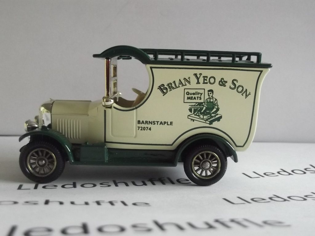 LP50032, Bull Nose Morris Van, Brian Yeo & Son, Quality Meat ...