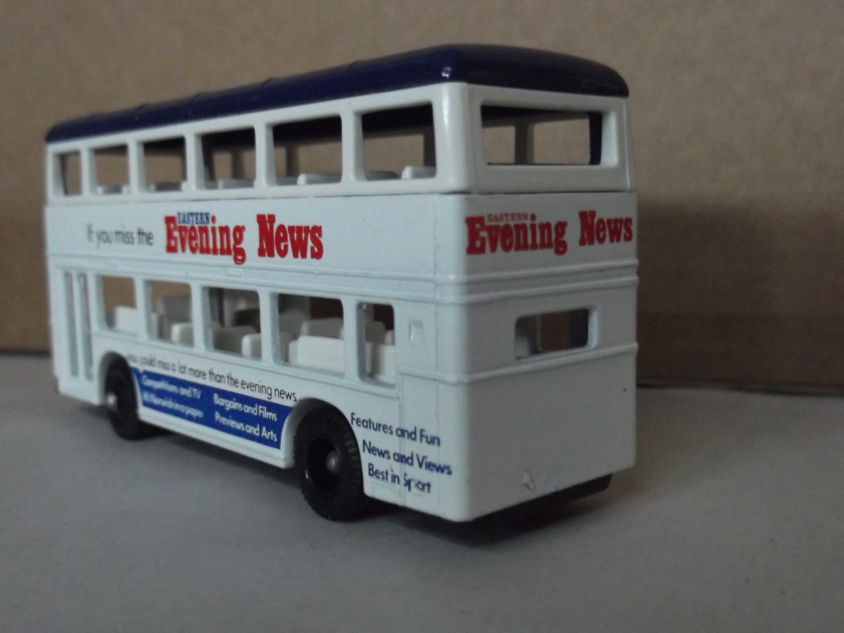 MP1013, Leyland Olympian Bus, Eastern Evening News – Lledo Models
