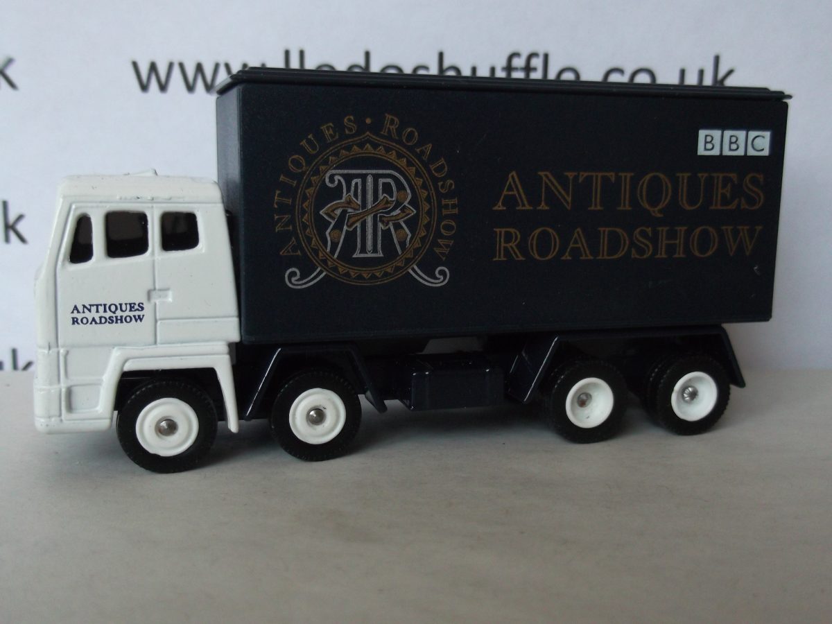 MP4, Leyland Rigid Truck, BBC Antiques Roadshow – Lledo Models