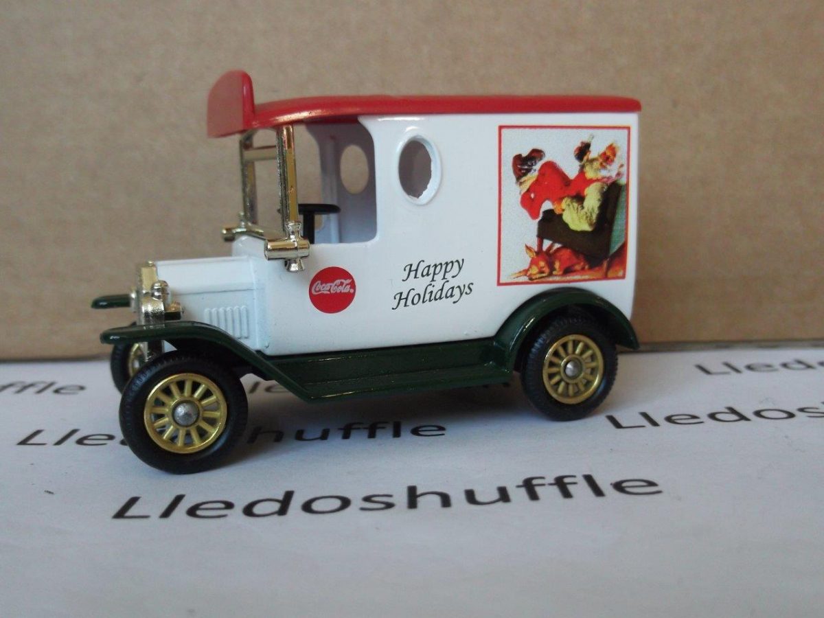 SL06004, Model T Ford Van, The Coca Cola Santa Collection, Happy ...