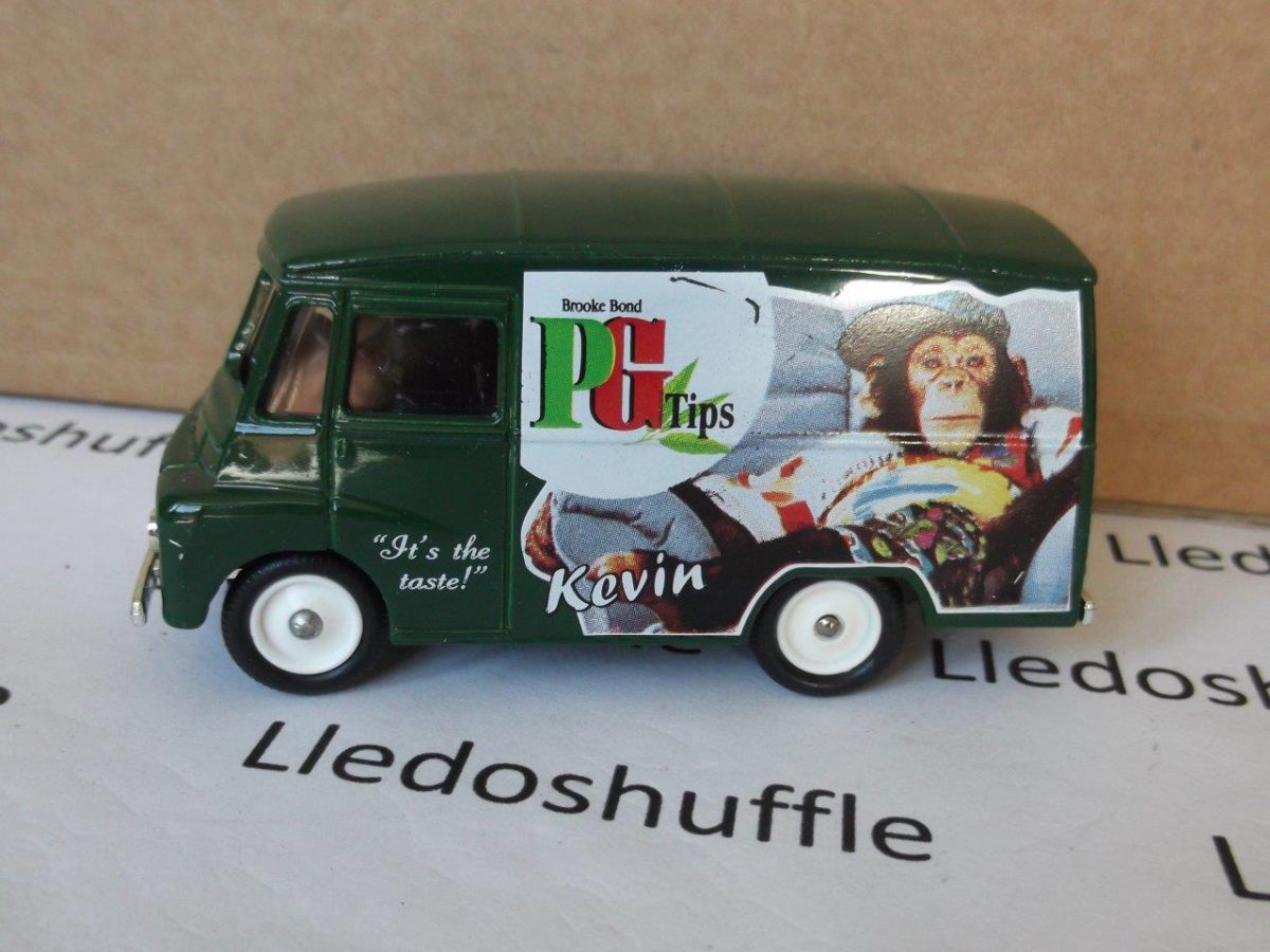 SL71000, Morris LD150 Van, Brooke Bond PG Tips, Kevin Tipps – Lledo Models
