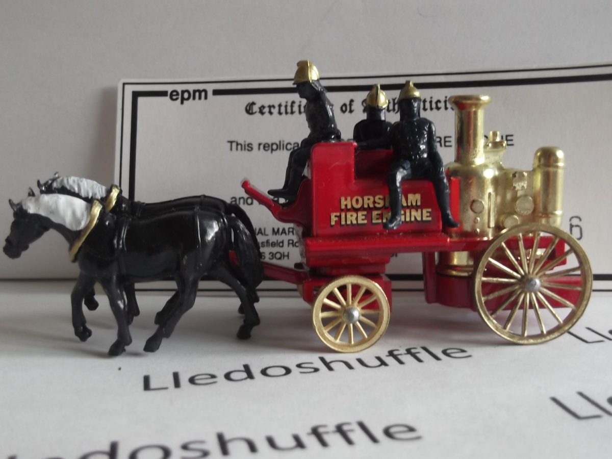 SP05001, Shand Mason Horse Drawn Fire Engine, Horsham Fire Engine ...