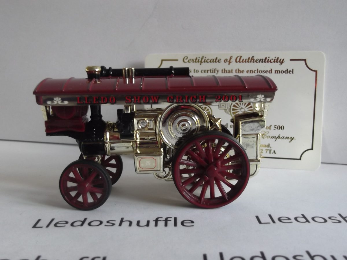 SP125-1001, Burrell Showmans Road Locomotive, Lledo Show, Crich 2001 ...