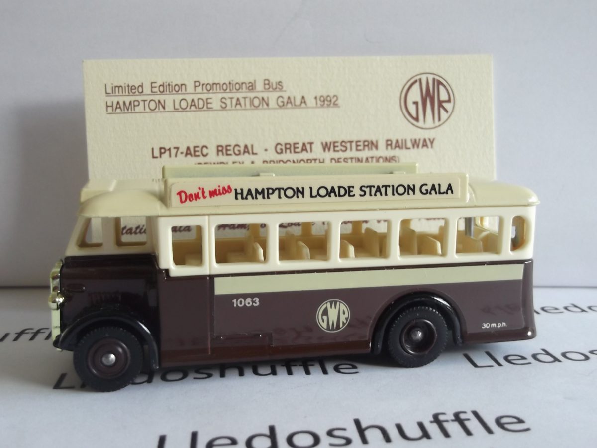 SP17011, AEC Regal Single Deck Bus, GWR Hampton Loade Station Gala ...