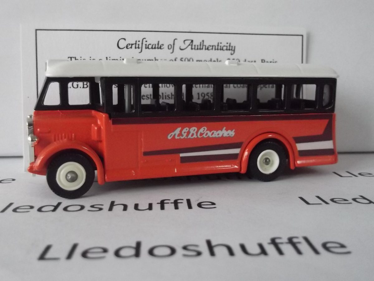 SP17019, AEC Regal Single Deck Bus, AGB Coaches – Lledoshuffle