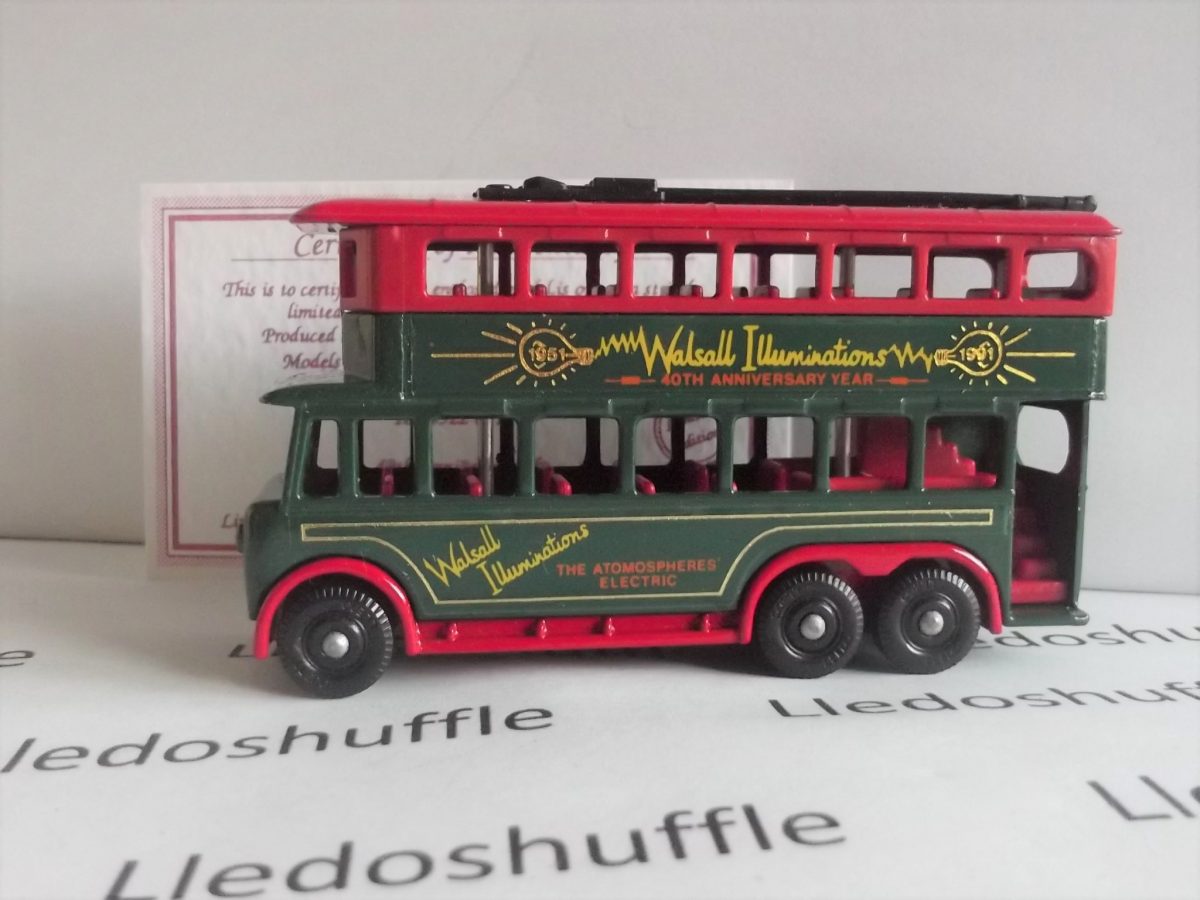 SP41005, Karrier E6 Trolley Bus, Walsall Illuminations 40th Anniversary ...