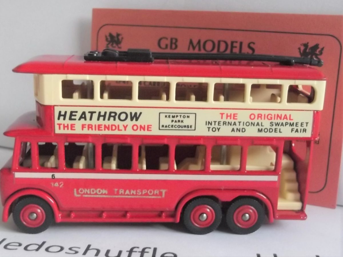 SP41014, Karrier E6 Trolley Bus, London Transport, Heathrow Swapmeet ...