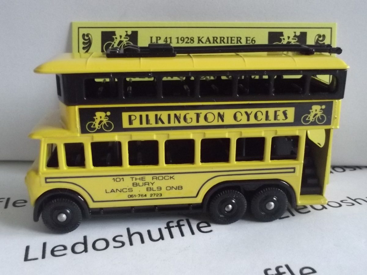 SP41020, Karrier E6 Trolley Bus, Pilkington Cycles, Bury, Lancashire ...