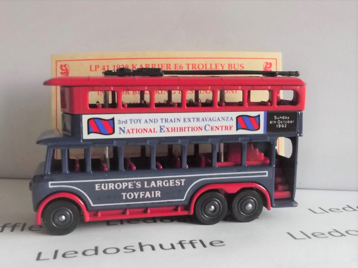 SP41022, Karrier E6 Trolley Bus, Europe’s Largest Toy Fair, 3rd Toy and ...
