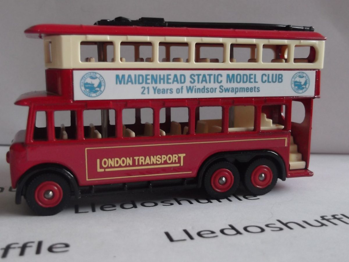 SP41025, Karrier E6 Trolley Bus, London Transport, Maidenhead Static ...