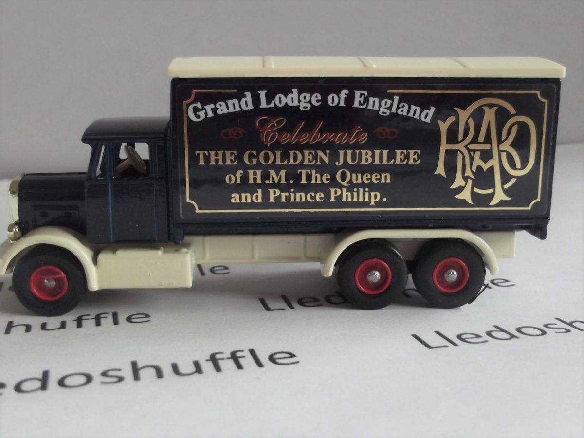 SP44054, Scammell 6w Truck, RAOB Grand Lodge of England, Golden Jubilee ...