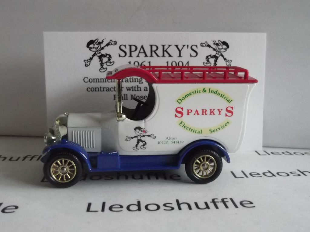 SP50110, Bull Nose Morris Van, Sparky’s Electrical Services, Alton ...