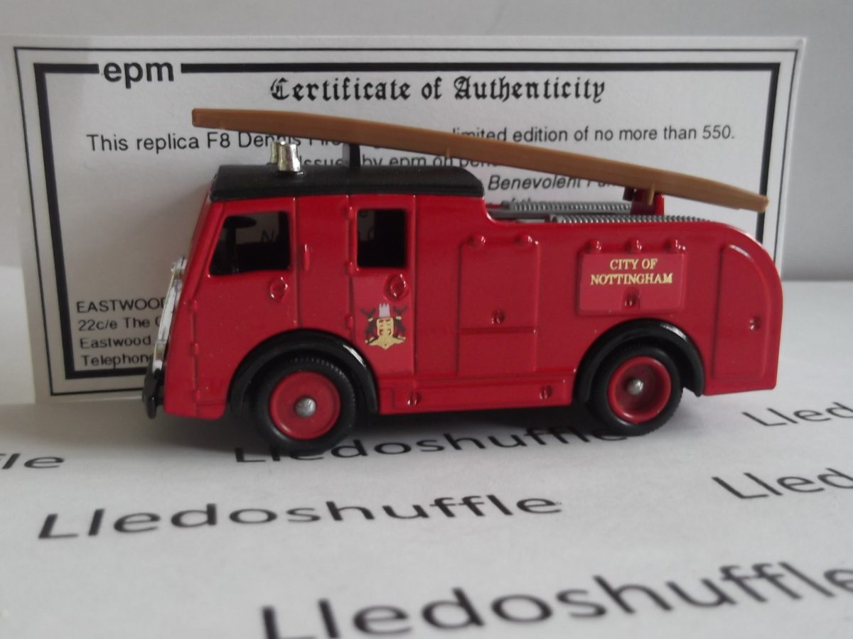 SP60002, Dennis Fire Engine, City of Nottingham – Lledoshuffle