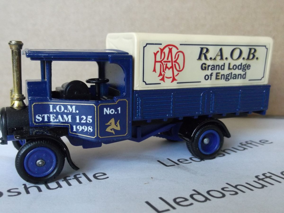 SP91003, Foden Steam Wagon, RAOB Grand Lodge of England No. 1, Isle of ...