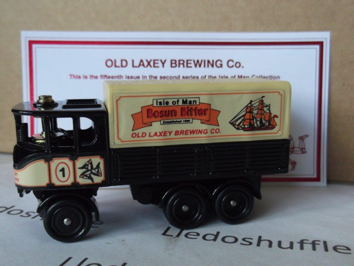 PV101, Code 3, Sentinel 6w Dropside Steam Wagon, Old Laxey Brewing Co ...