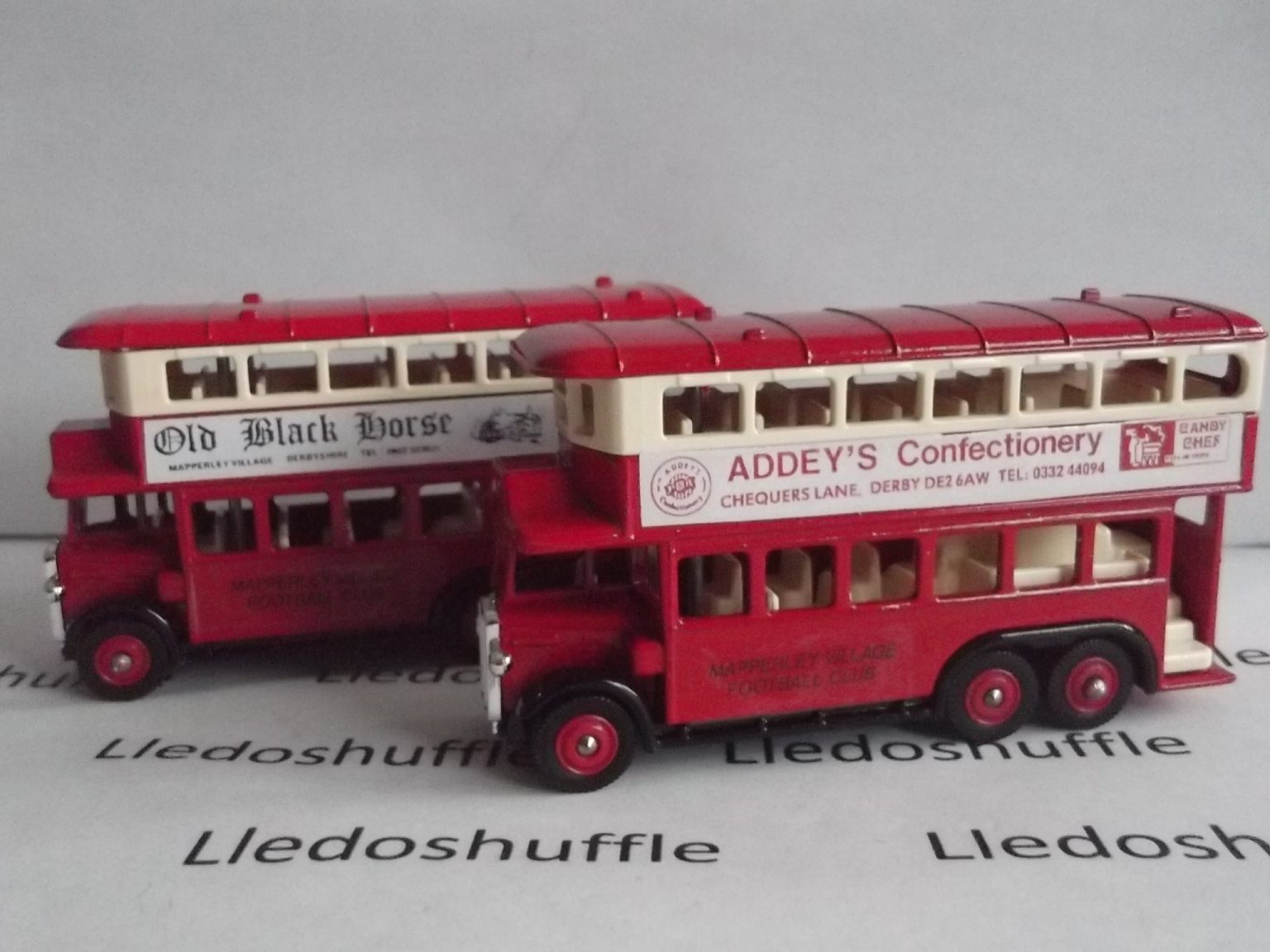 DG049, Code 3, AEC Renown Double Deck Bus, Mapperley Village Football ...