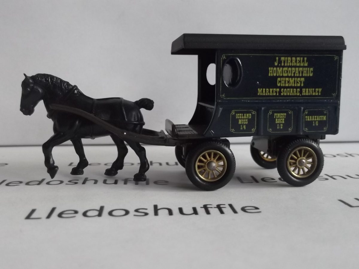 DG003, Code 3, Horse Drawn Delivery Van, J. Tirrell, Homeopathic ...