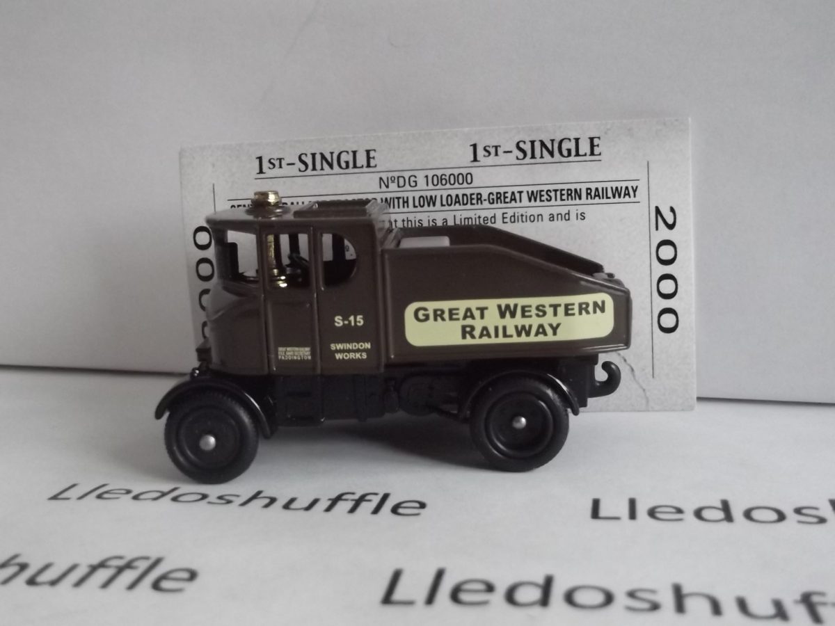 DG106000, Sentinel Ballast Tractor Unit, GWR, Great Western Railway ...