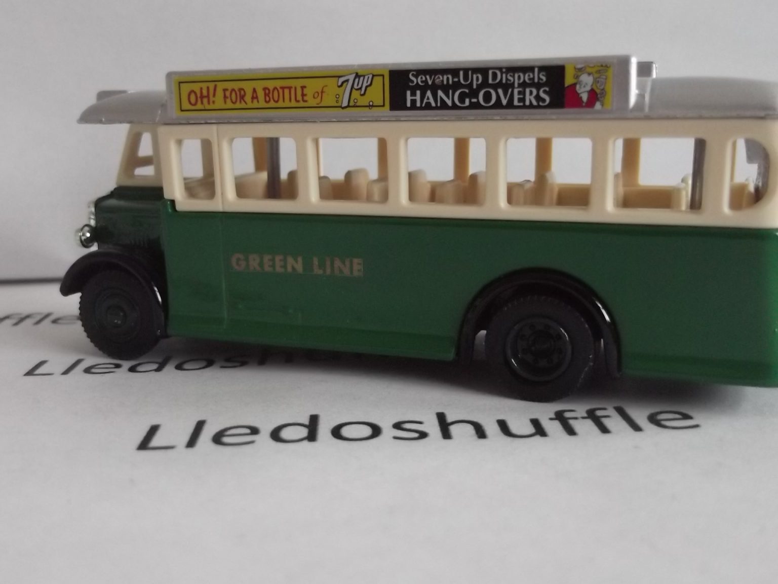 Lledo Pre-Production DG17, AEC Regal Coach, Green Line, 7 Up, Oh! For a ...