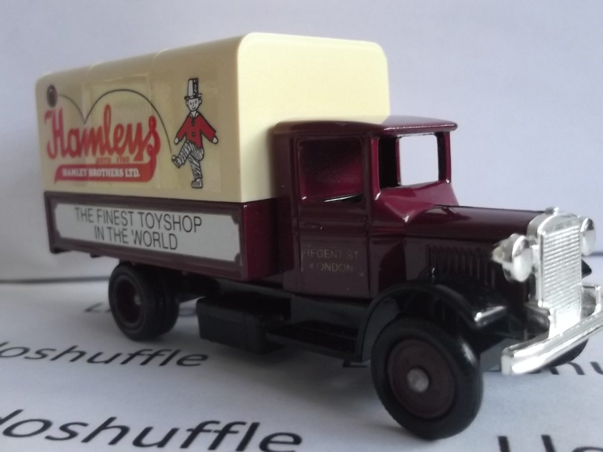 Lledo Pre-Production DG28, Mack Canvas Back Truck, Hamleys Toyshop ...