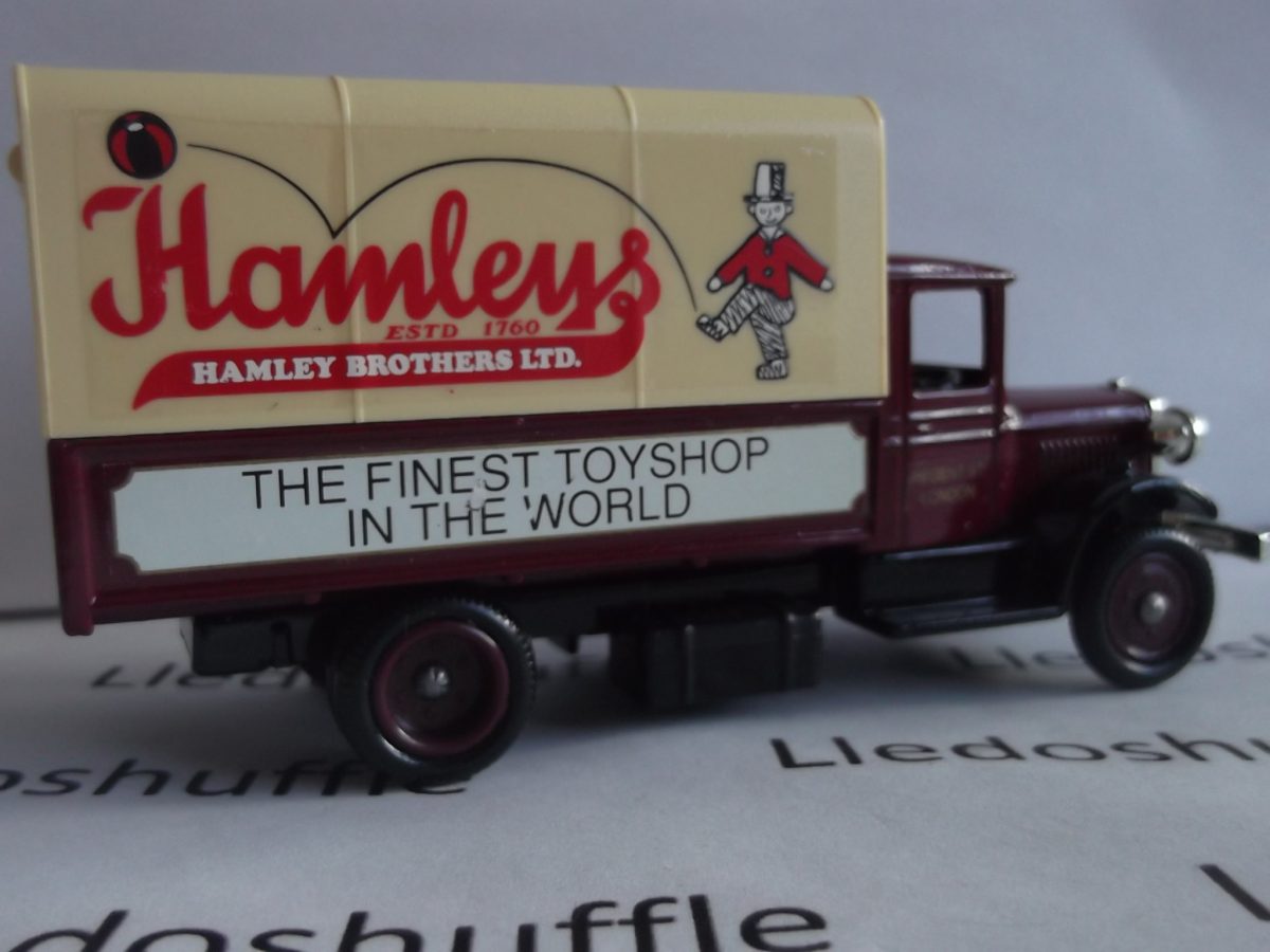 Lledo Pre-Production DG28, Mack Canvas Back Truck, Hamleys Toyshop ...